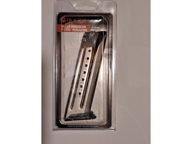 RUGER AMERICAN 9MM PISTOL 17 ROUND MAGAZINE Ridgeley - Pennswoods ...